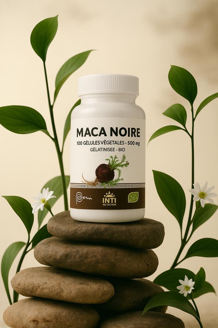 Maca Noire Bio Ultra-Concentrée – Boost Naturel de Testostérone, Libid ...